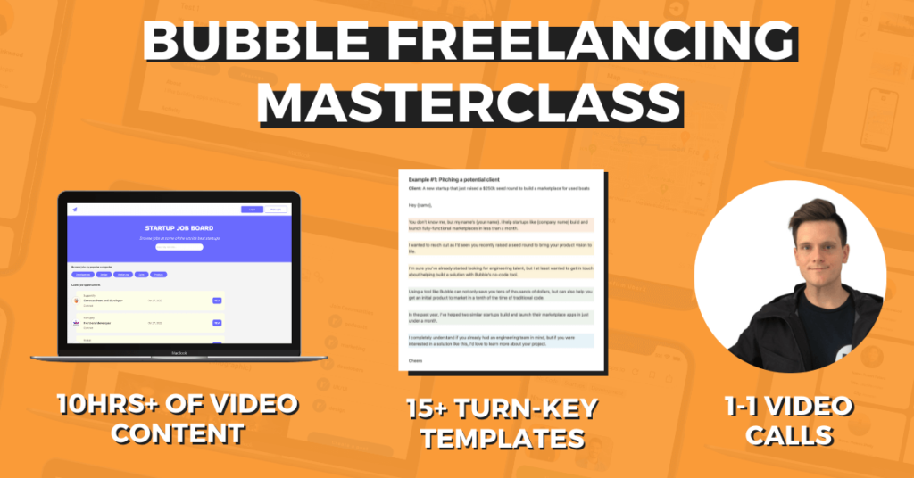 The Bubble Freelancing Masterclass